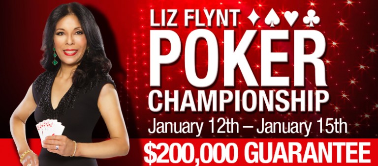 Liz Flynt Poker Championship - HUSTLER Casino